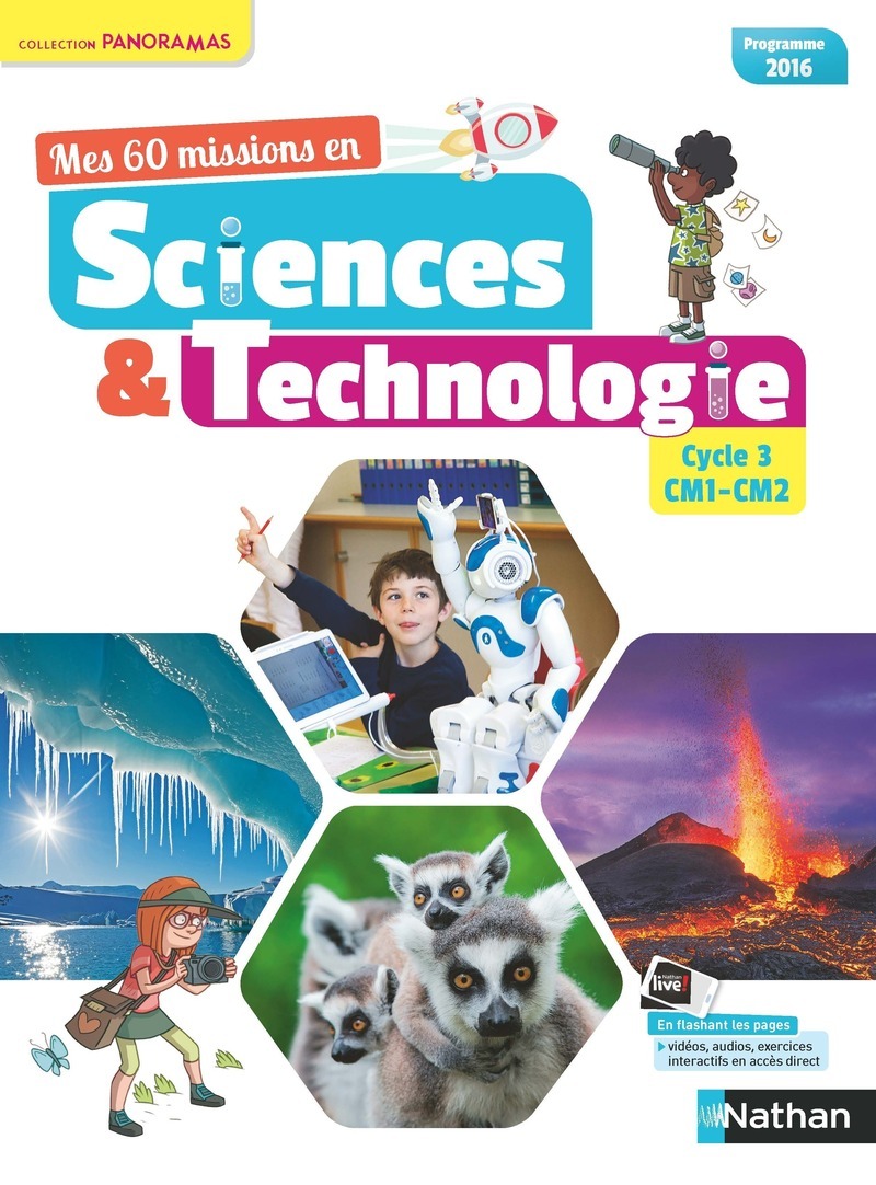 Mes 60 missions en sciences et technologie - cycle 3 CM1-CM2 | Pichon