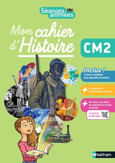 Séances animées Mon cahier d'histoire CM2 | Pichon
