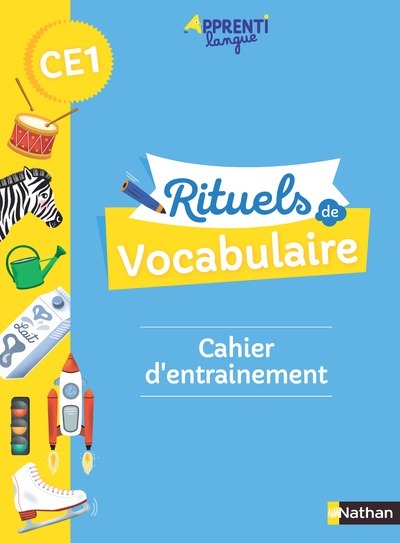 Apprentilangue CE1 Rituels de vocabulaire - Cahier | Pichon