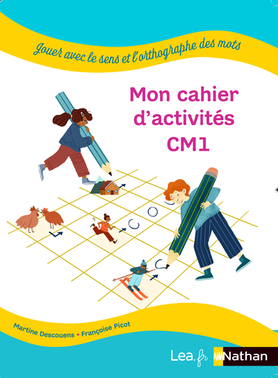Pack 5 cahiers CM1 Jouer avec le sens et l'orthographe des mots | Pichon