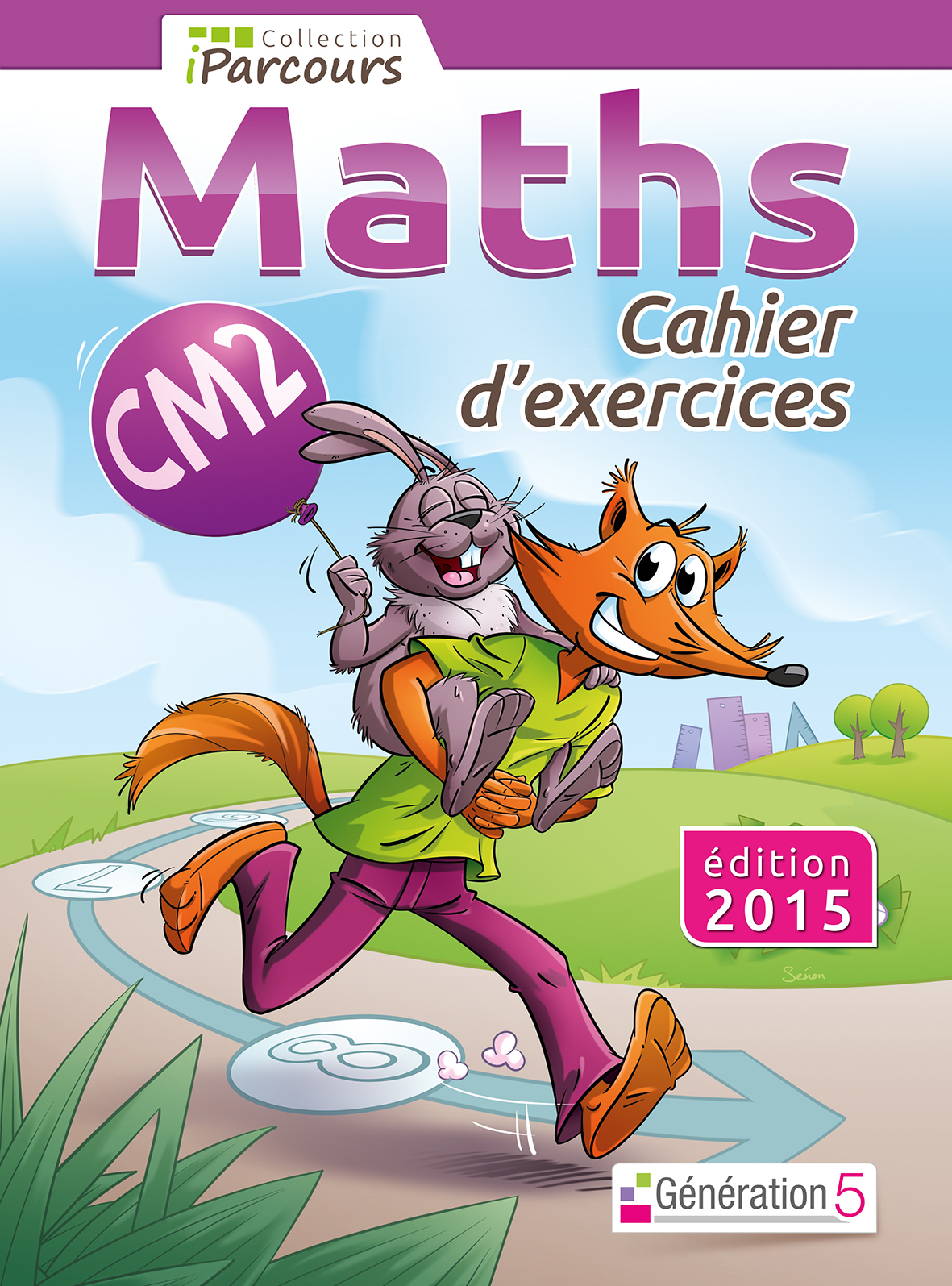 CAHIER D'EXERCICES IPARCOURS MATHS CM2 | Pichon