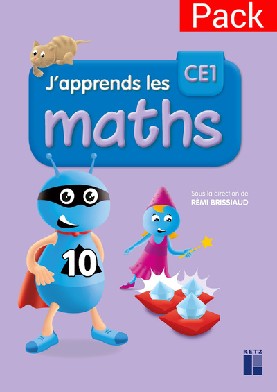 9782725634746 J'apprends les maths CE1 Pack de 10 fichiers élève edit ...