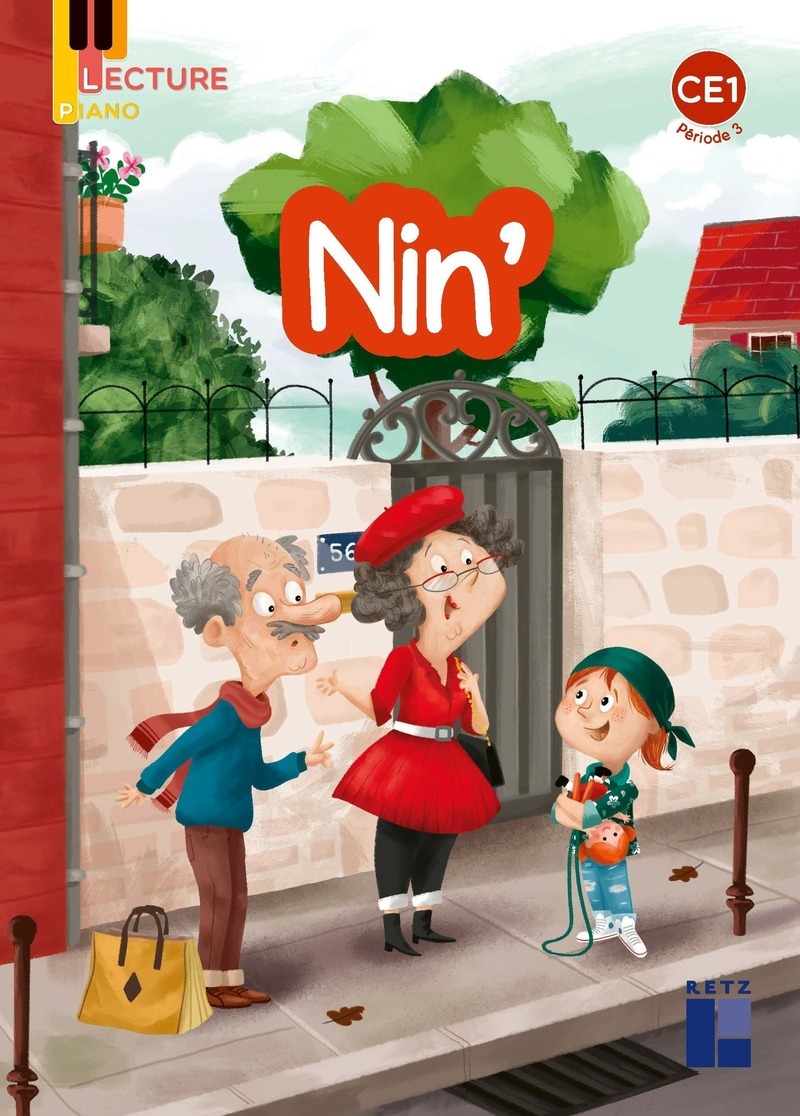 Lecture Piano CE1 Nin' pack 5 | Pichon